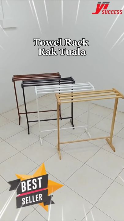 Yi Success Rubberwood Wooden Towel Rack / Drying Rack / Wood Hanger ...