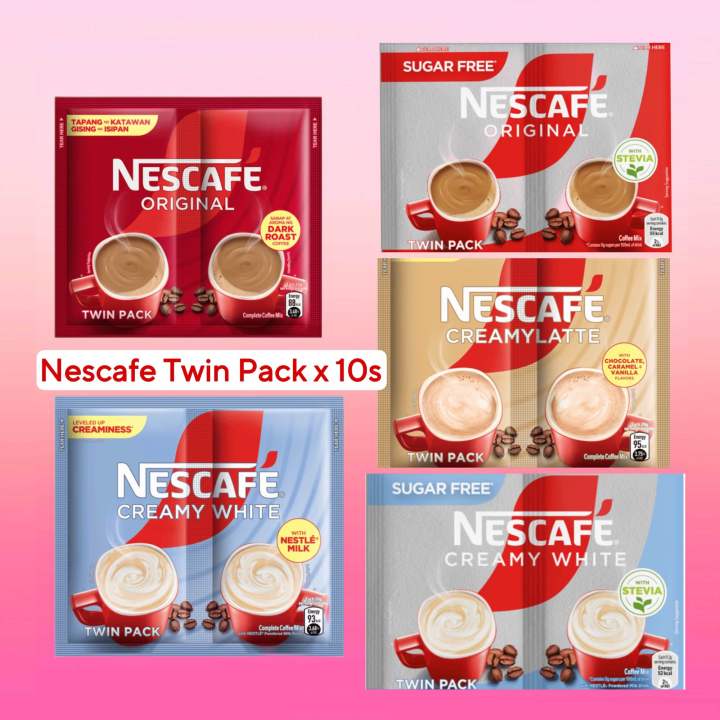 (NEW) Nescafe Twin Pack Original/Creamy White/CreamyLatte/ Creamy White ...