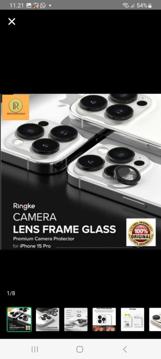 Camera Lens Frame Glass Ringke Iphone 15 Pro Max 15 Plus 15 Pro Iphone