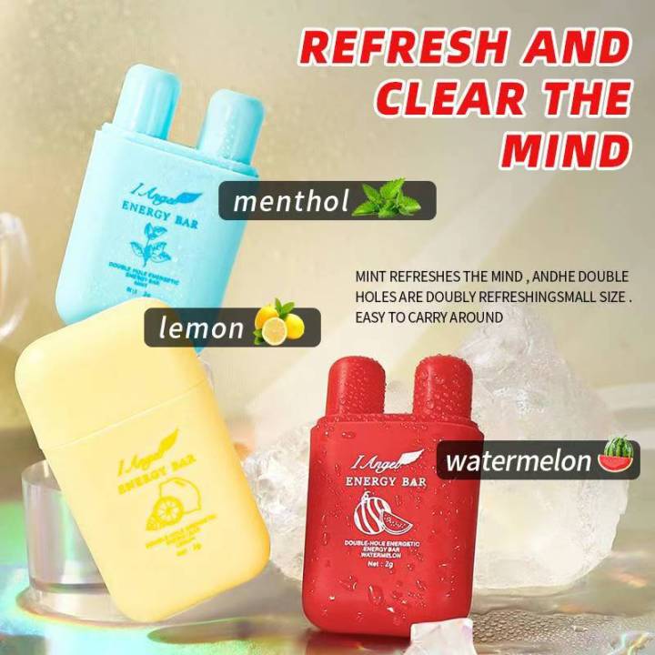 Double Hole inhaler refreshing stick Double energy inhaler Double Hole ...