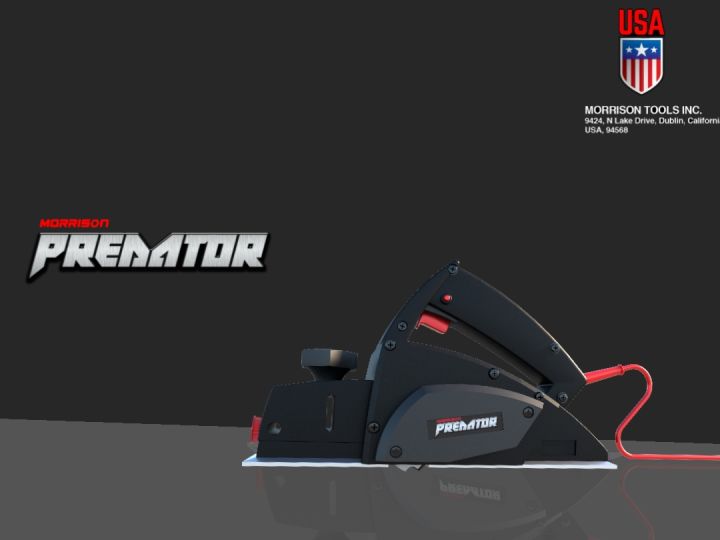 Planer for wood 650watts Morrison Predator Alien Planer MP1900B model ...