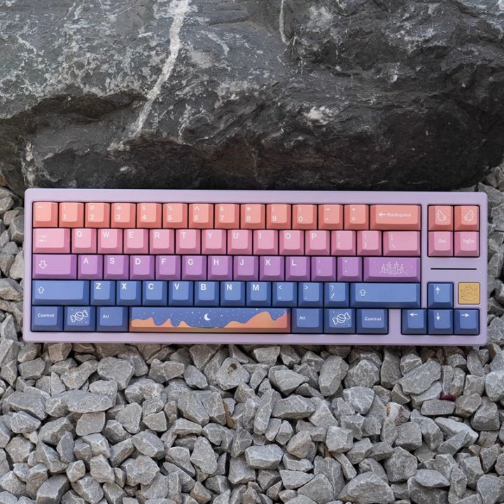 【Keycap Only】Fairy Tales Keycap 130 Keys Cherry Height PBT Five-Sided ...