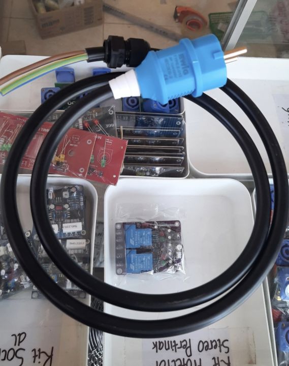 Kabel AC Power panjang 1,25.meter Spek kabel kitani 3x2,5mm + steker ...