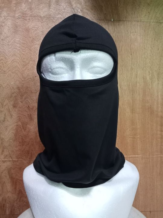 Balaclava plain black w/o mask bonnet | Lazada PH