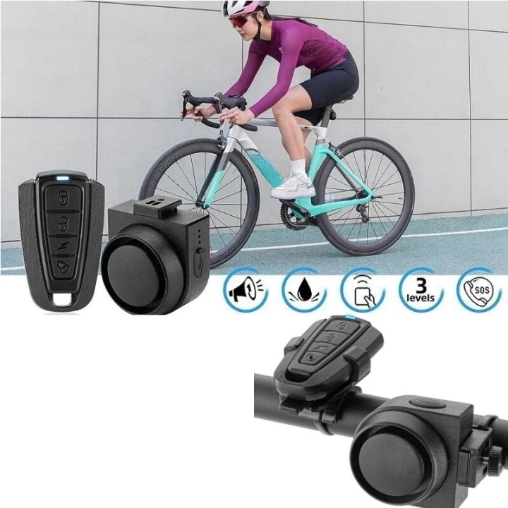 Anti Theft Bike Motorcycle Alarm Security System Bicycle Vibration ...