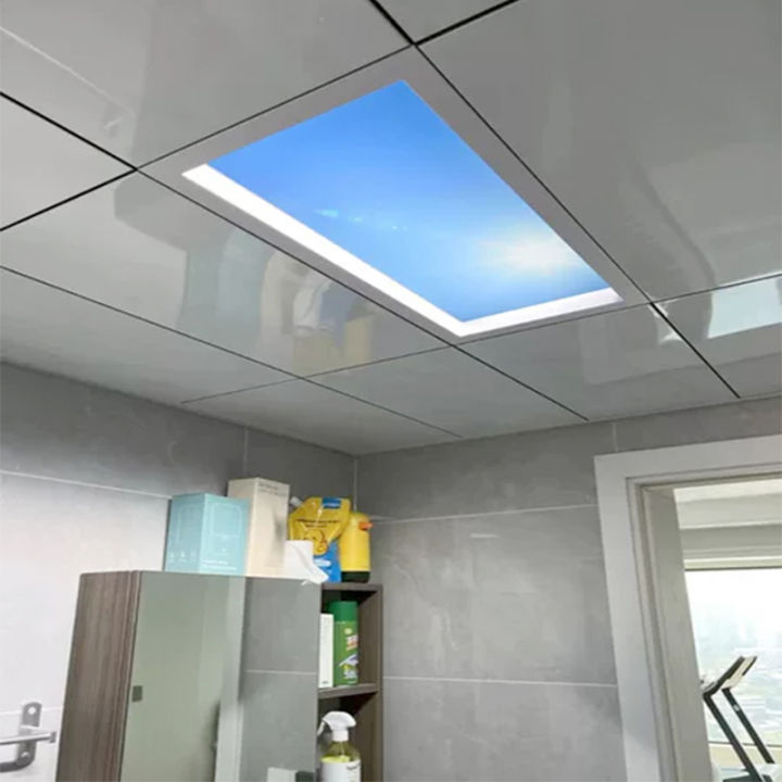 Ultra-Thin Second-Generation Sky Light Kitchen Bathroom Ceiling Light Smart Clear Sky Dome Light ...