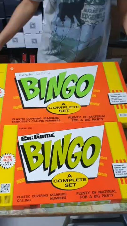 เกมส์บิงโก บิงโกเกมส์ไซส์ยักษ์(BINGO JUMBO) บิงโกจัมโบ้การ์ดเขียว เกมส์ ...