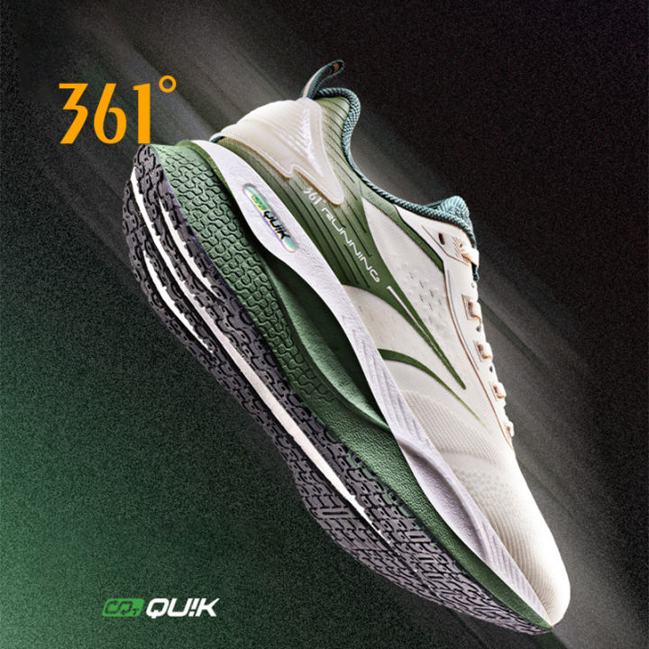 361 độ Spire cqt nam Giày chạy bộ giày sneaker thoáng khí mềm đàn hồi nam giày thể thao ...