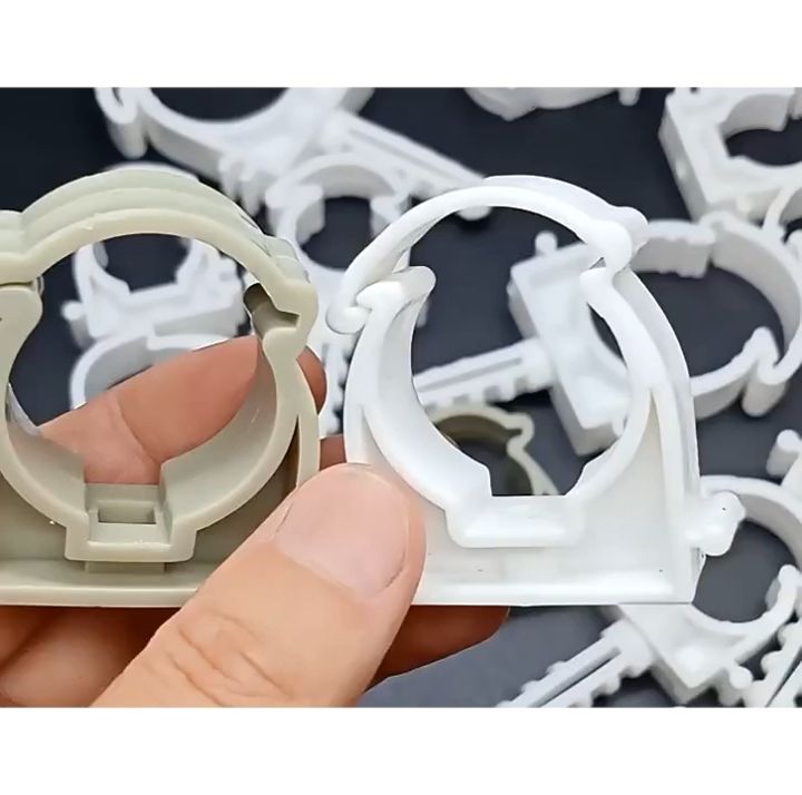 Klem Pipa Conduit 25mm 50pcs/Pipe Clamp/Klem Tipe O Pipa PVC | Lazada ...