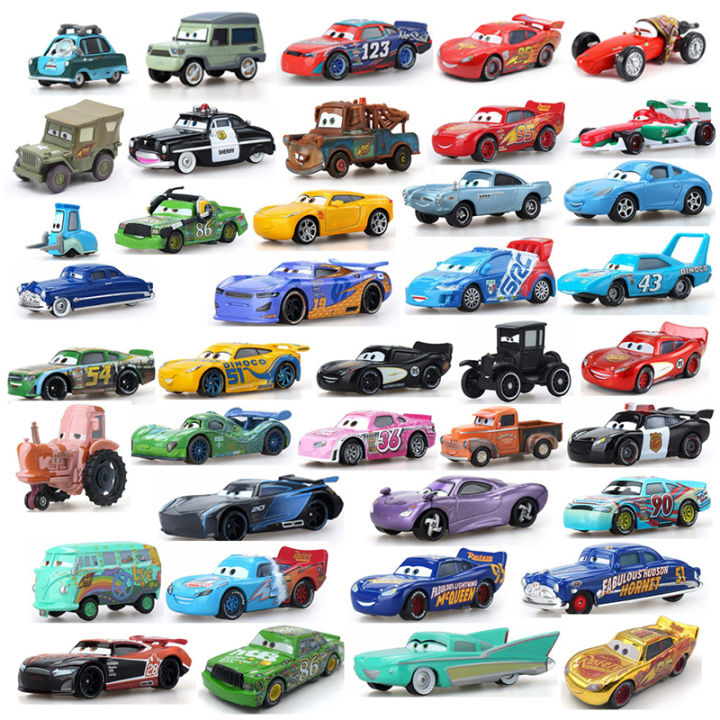 Disney Pixar Cars 2 Toy Lightning Mcqueen Original Mini Racing Car 1 3 ...