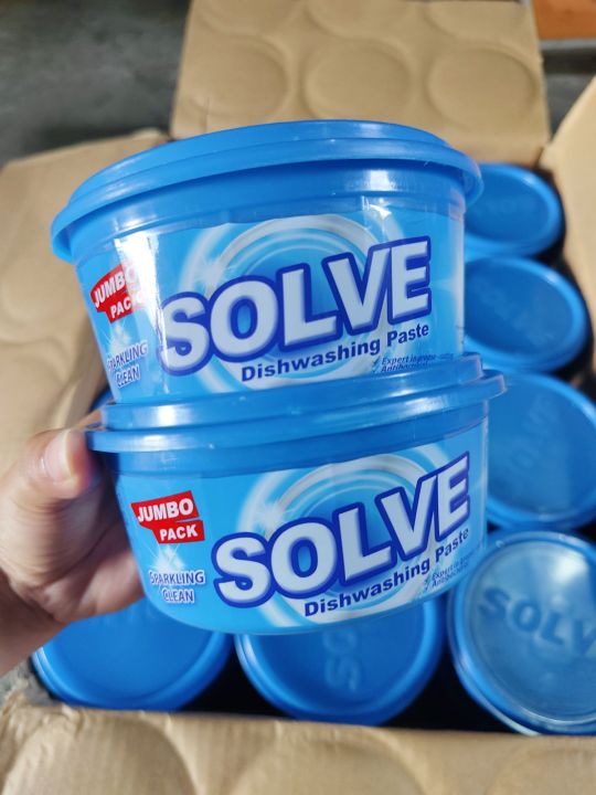 Solve dishwashing paste 450g (jumbo size) | Lazada PH