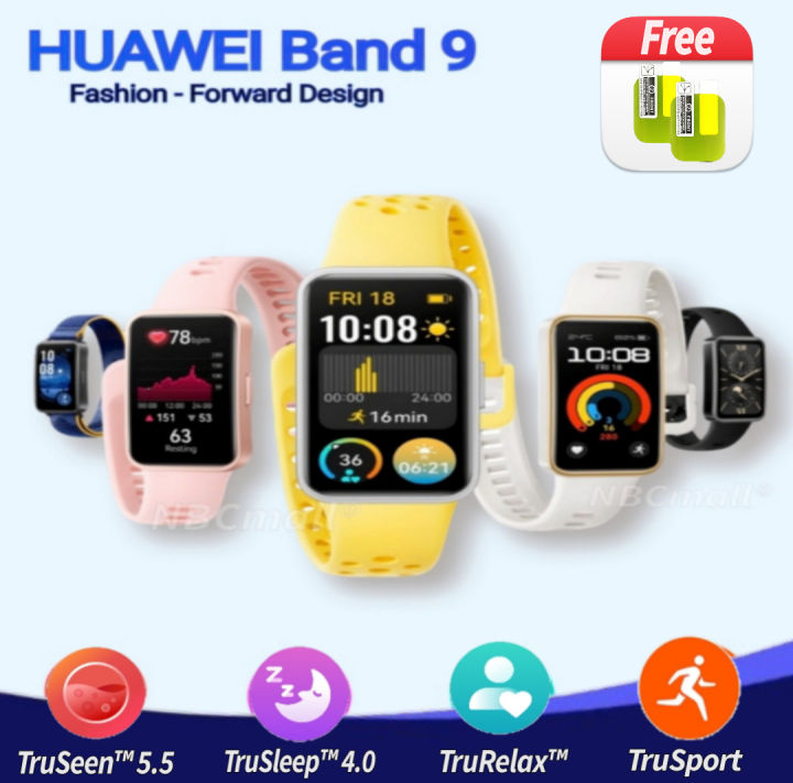 สมาร์ทแบนด์ Huawei band9 ประกันศูนย์ฯ1ปี ฟรี. ฟิมล์ | Lazada.co.th
