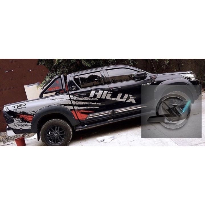 (Ready Stock) S307# Toyota Hilux Body Vinyl Decal Sticker | Lazada
