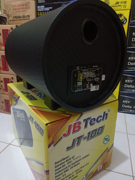 Basstube Aktiv JB-Tech 10inc JT-100.Bass Bulet dan Nendaang..! | Lazada Indonesia