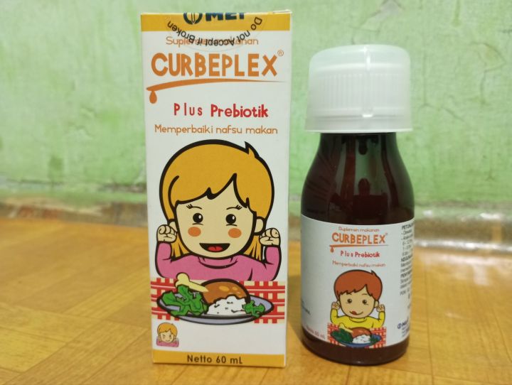 Curbeplex plus prebiotic sirup 60 | Lazada Indonesia