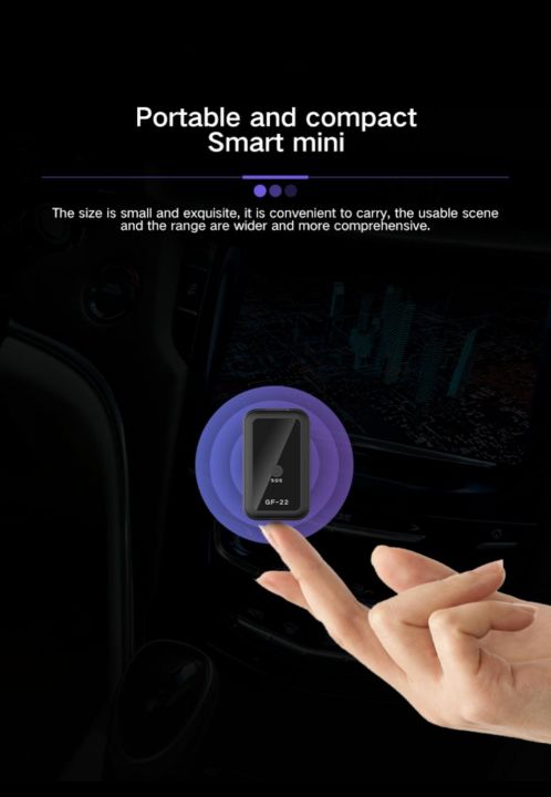 Gf22 Locator Anti Lost Tracer Device Wireless Smart Precise Positioning