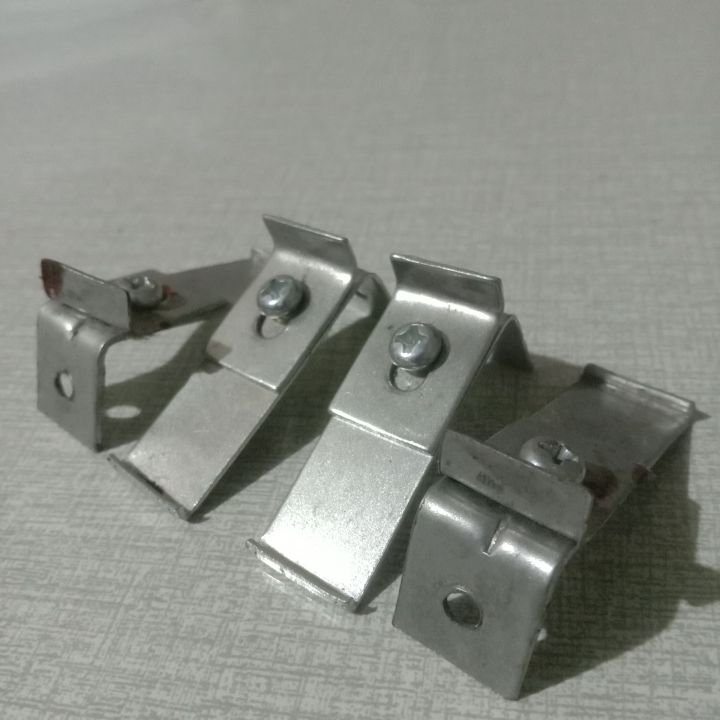 Kaki besi balok alumunium penyanggah kaki balok gorden | Lazada Indonesia