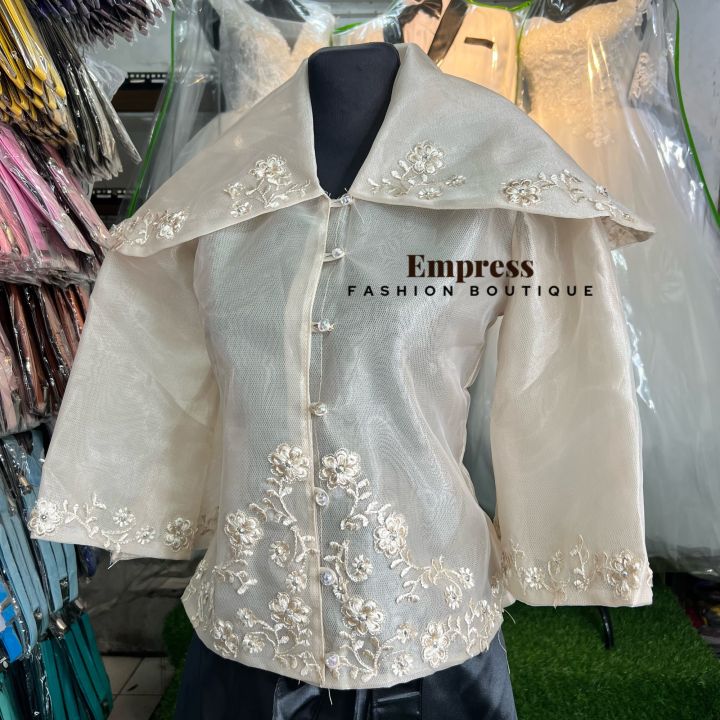 Modern Filipiniana Maria Clara BLOUSE | Lazada PH