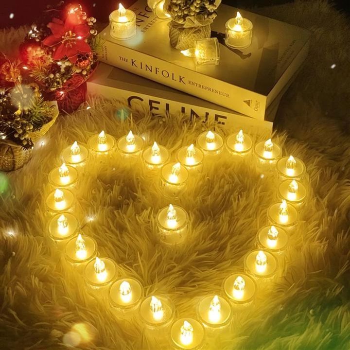 (Buy more, get more)LED Mini Candle Light Simulation Flameless ...