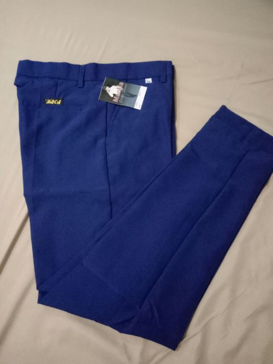 royal blue slacks BY MANILA | Lazada PH