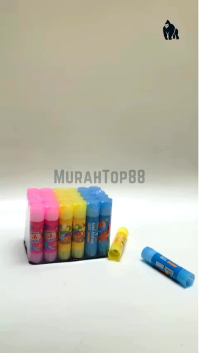 JUKE [1 PACK ISI 24 PCS] Glue Stick Karakter Fancy 10gr Lem Stik Kertas ...
