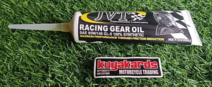 JVT RACING GEAR OIL 120ML FOR ALL SCOOTER MOTORCYCLE | Lazada PH