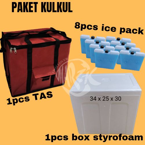 PAKET ES KULKUL / TRAVELPACK / TAS ICE BOX | Lazada Indonesia
