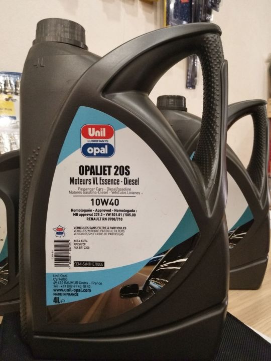 Unil Opaljet 20S/Gl-V7 10w40/10w50 (4L) | Lazada
