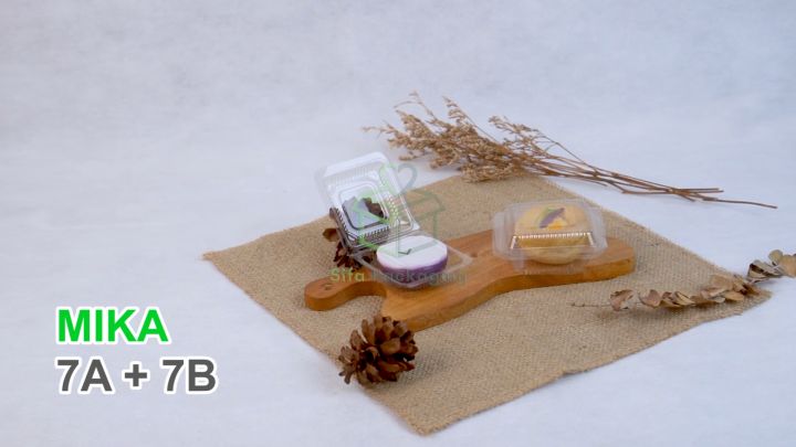 [1 PACK] Mika Plastik 7A 7B Kotak Kecil Isi 100 Pcs Kemasan Plastik ...