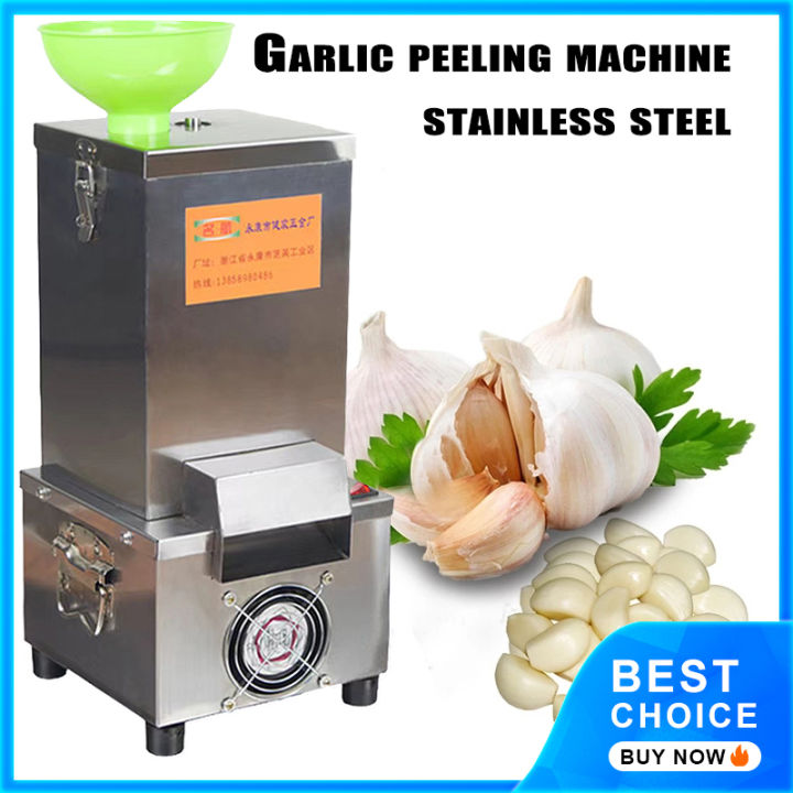 220V Electric Garlic Peeler Machine Peeling Stainless Steel Commercial ...