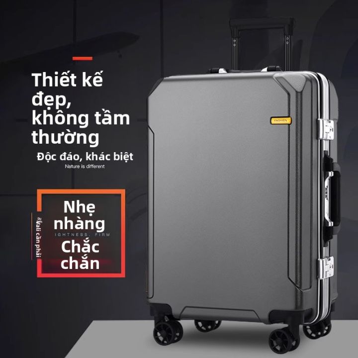 JIFANPAUL | Vali Du Lịch Khung Nhôm Cao Cấp Có Khóa | Lazada.vn