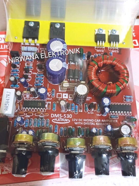 Kit Power Amplifier Speaker aktif 12V Karaoke DMS 530 | Lazada Indonesia