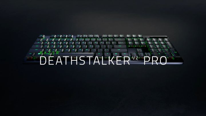 Razer DeathStalker V2 Pro Wireless Low-Profile RGB Optical Gaming ...