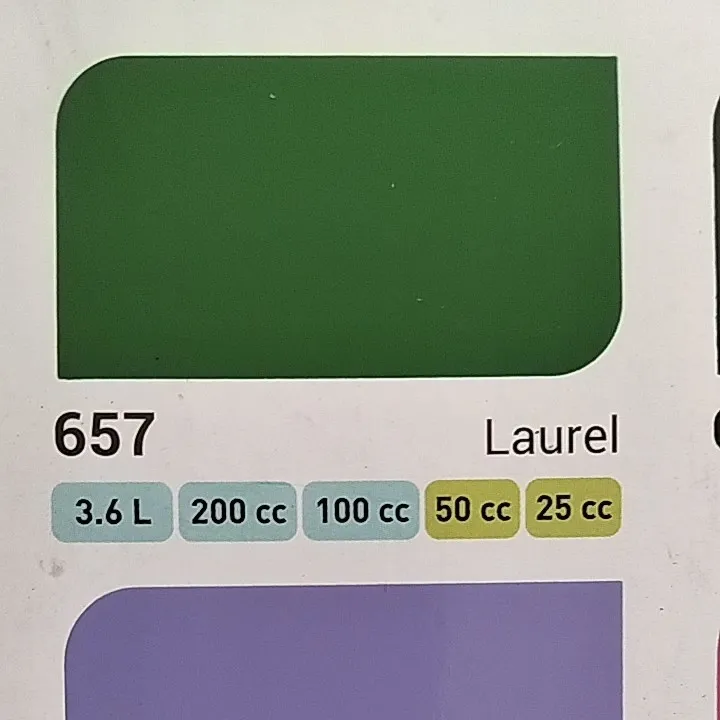 Cat Avian Warna Hijau Tua Laurel 657 Cat Kayu Dan Besi 25cc, 50cc ...