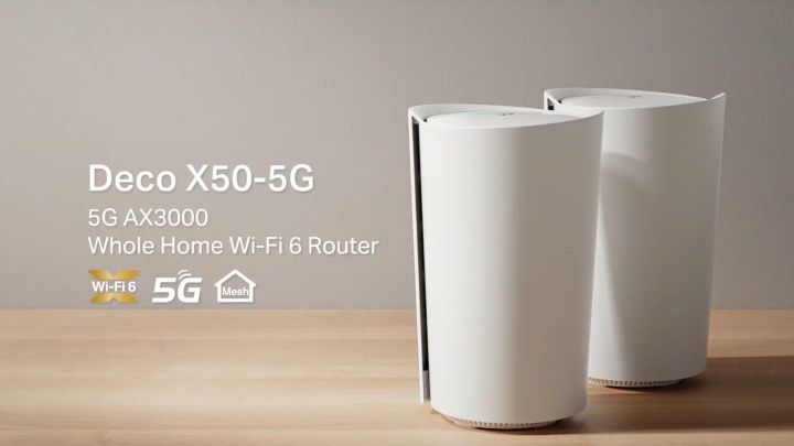 TP-Link Deco X50 5G SIM Mesh Modem Router WiFi 6 AX3000 4G/3G ...