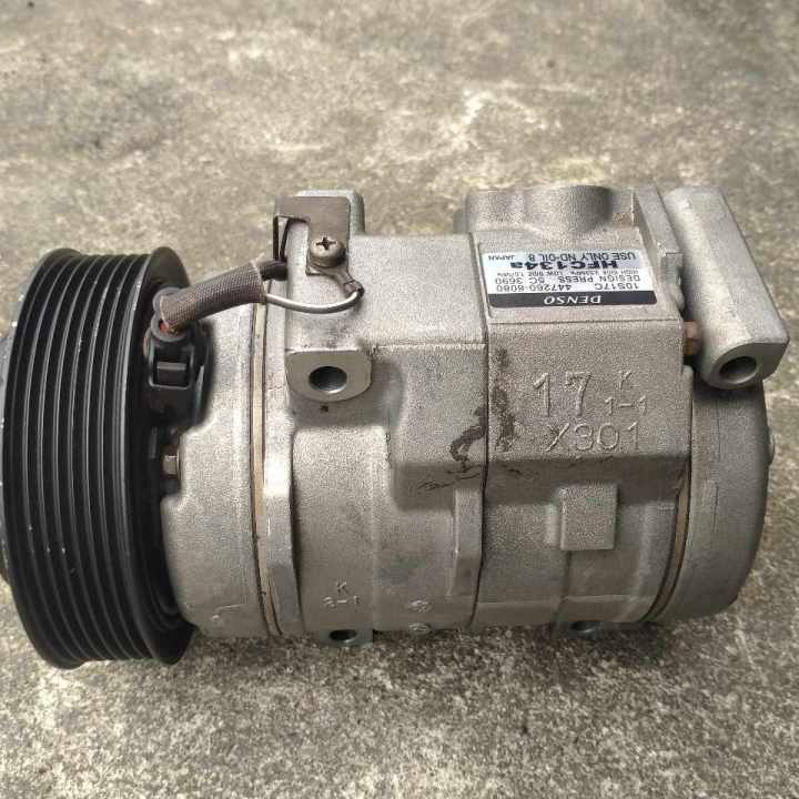 คอมแอร์ Toyota commuter รถตู้ คอมมูเตอร์ ดีเซล10s17c Denso (เดนโซ่)ตรง ...