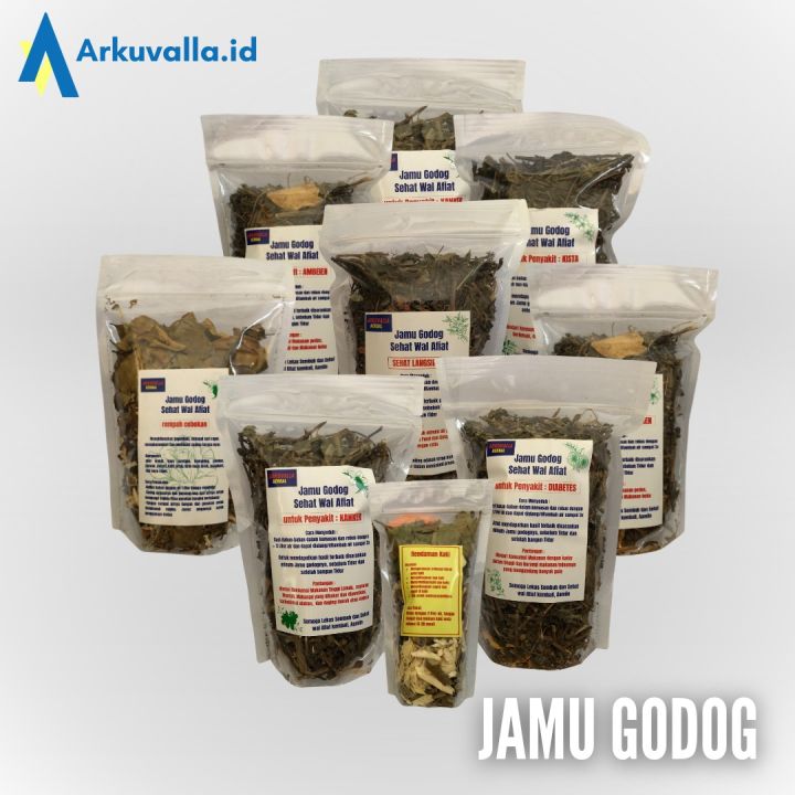 Jamu Godog Ramuan Herbal Tradisional Alami Obat Kanker, Kista, Batu ...