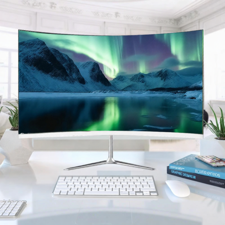 Ultra-Thin Curved High-Definition Eye-Protection Monitor 24in | Lazada PH