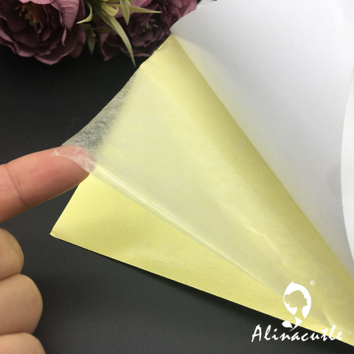 A4 X10 SHEETS Double Sided Tape Adhesive Clear Strong Sticky ...