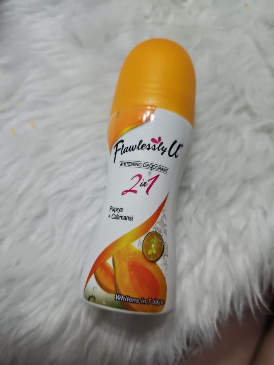 FLAWLESSLY U WHITENING DEODORANT | Lazada PH