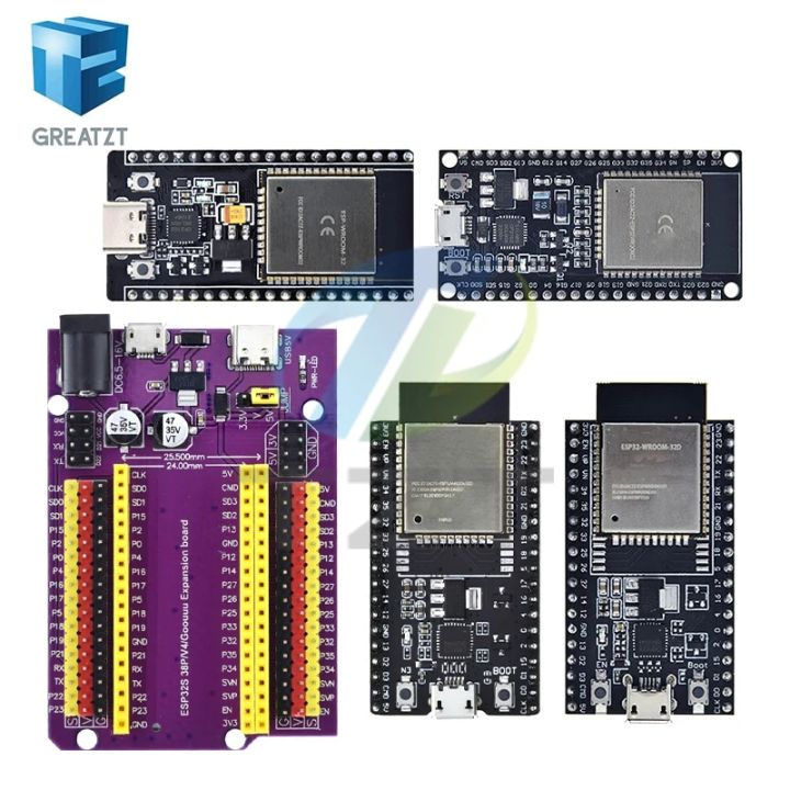 ESP32 Development Board TYPE-C/MICRO USB CP2102 WiFi+Bluetooth Dual ...