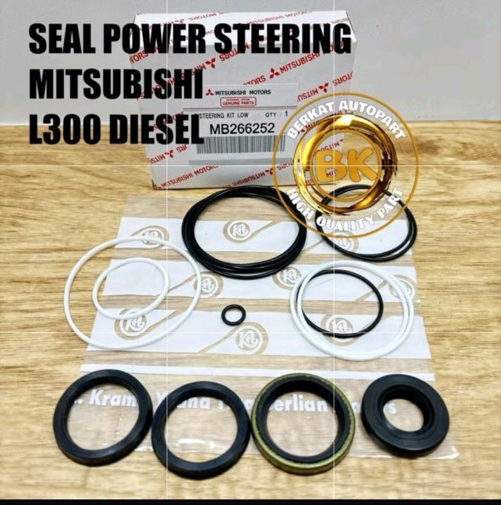 SEAL RACK POWER STEERING KIT BAWAH MITSUBISHI L300 DIESEL DISEL SOLAR ...