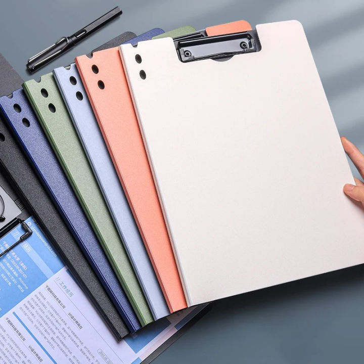 1pcs A4 Profile Clipboard Double Clip Clip Board 100 Sheets Office ...