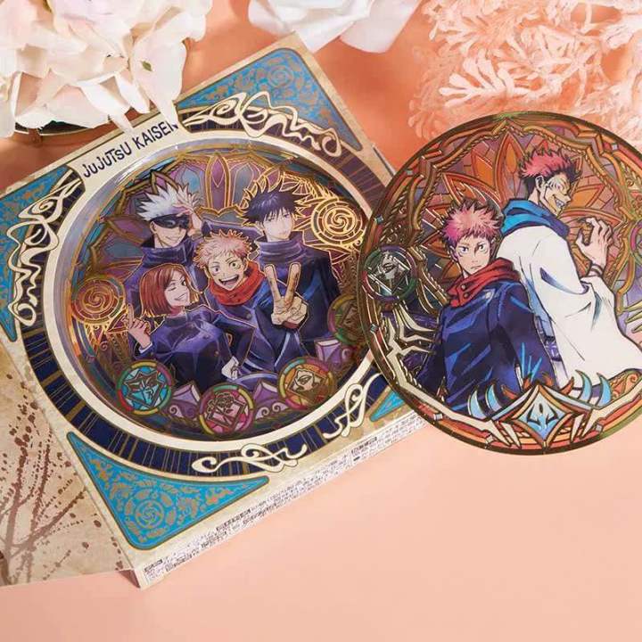 JJK Disk Art Chính Hãng Bandai Thẻ Đĩa PVC Jujutsu Kaisen Nghệ Thuật ...