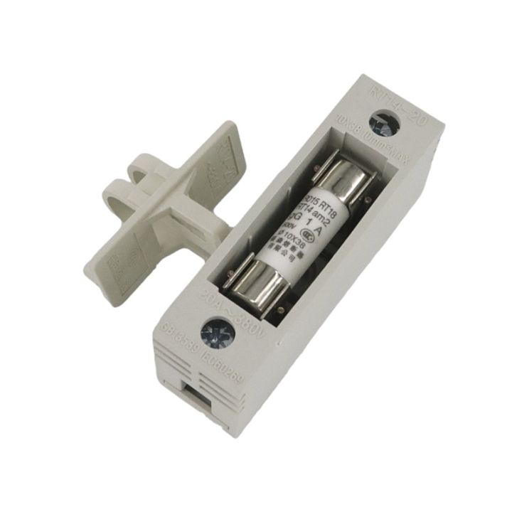 RT14-20 380V 20A 10X38mm fuse melting tube base support | Lazada PH