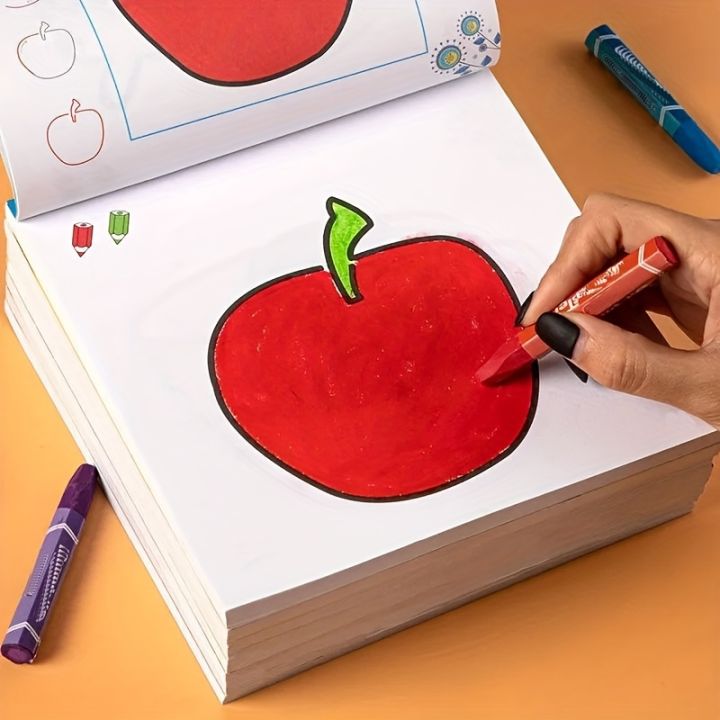 A 160 page beginner's drawing guide that includes colorful activities ...