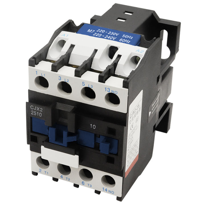 AC Contactor CJX2-321032A NO 3-Phase DIN Rail Mount Electric Power Contactor 220V 380V | Lazada