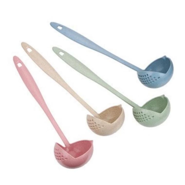 Centong Sayur 2 In 1 Penyaring Kuah / Centong Sup Dapur Serbaguna ...