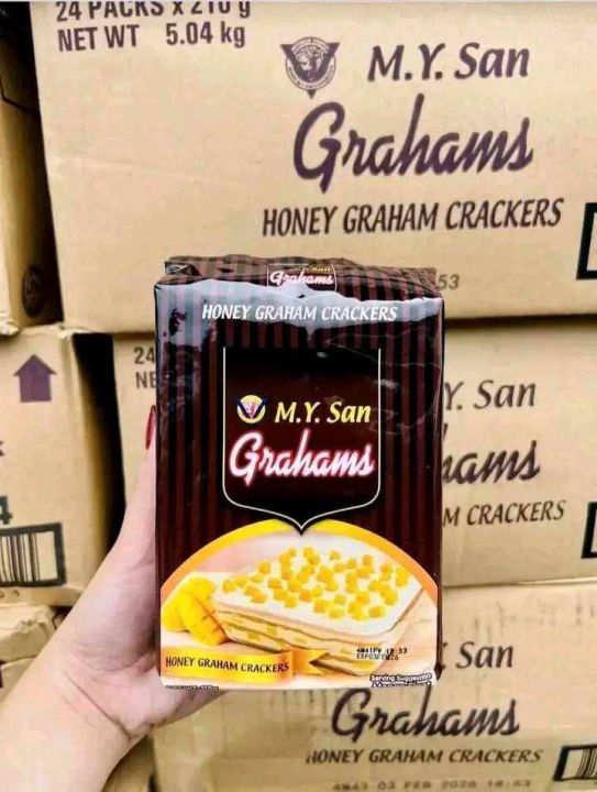 m, y San graham biscuits whole buo | Lazada