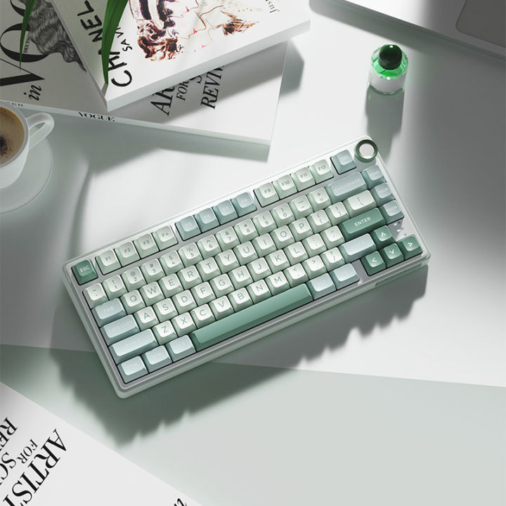 RK R75 Customized Mechanical Keyboard RGB Wireless Bluetooth Three-Mode ...